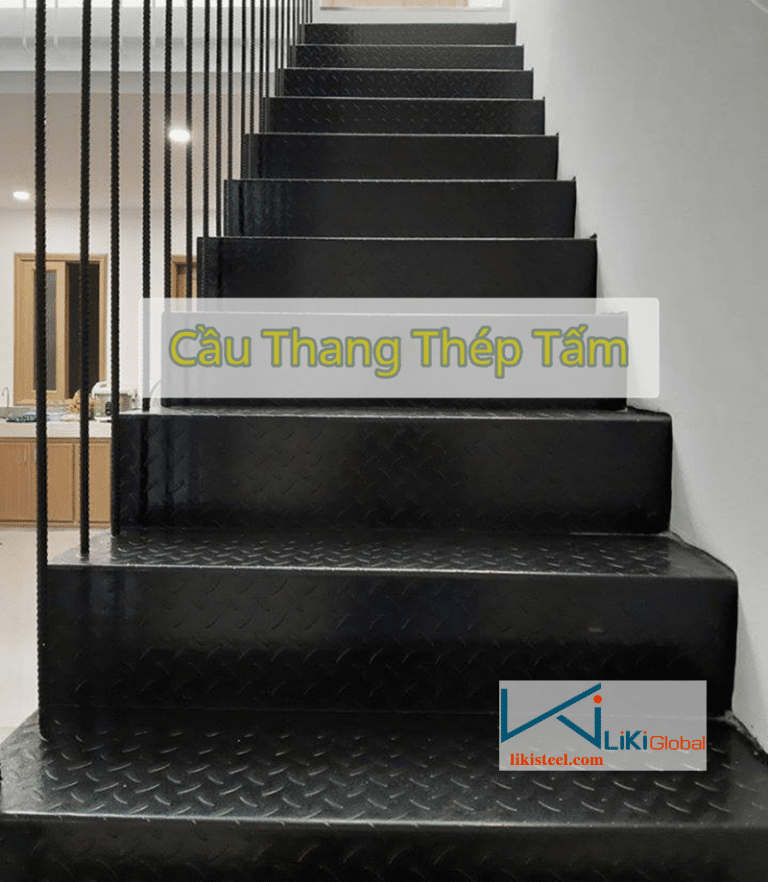 Cầu Thang Thép Tấm Đẹp & Các Loại Sắt Tấm Làm Cầu Thang